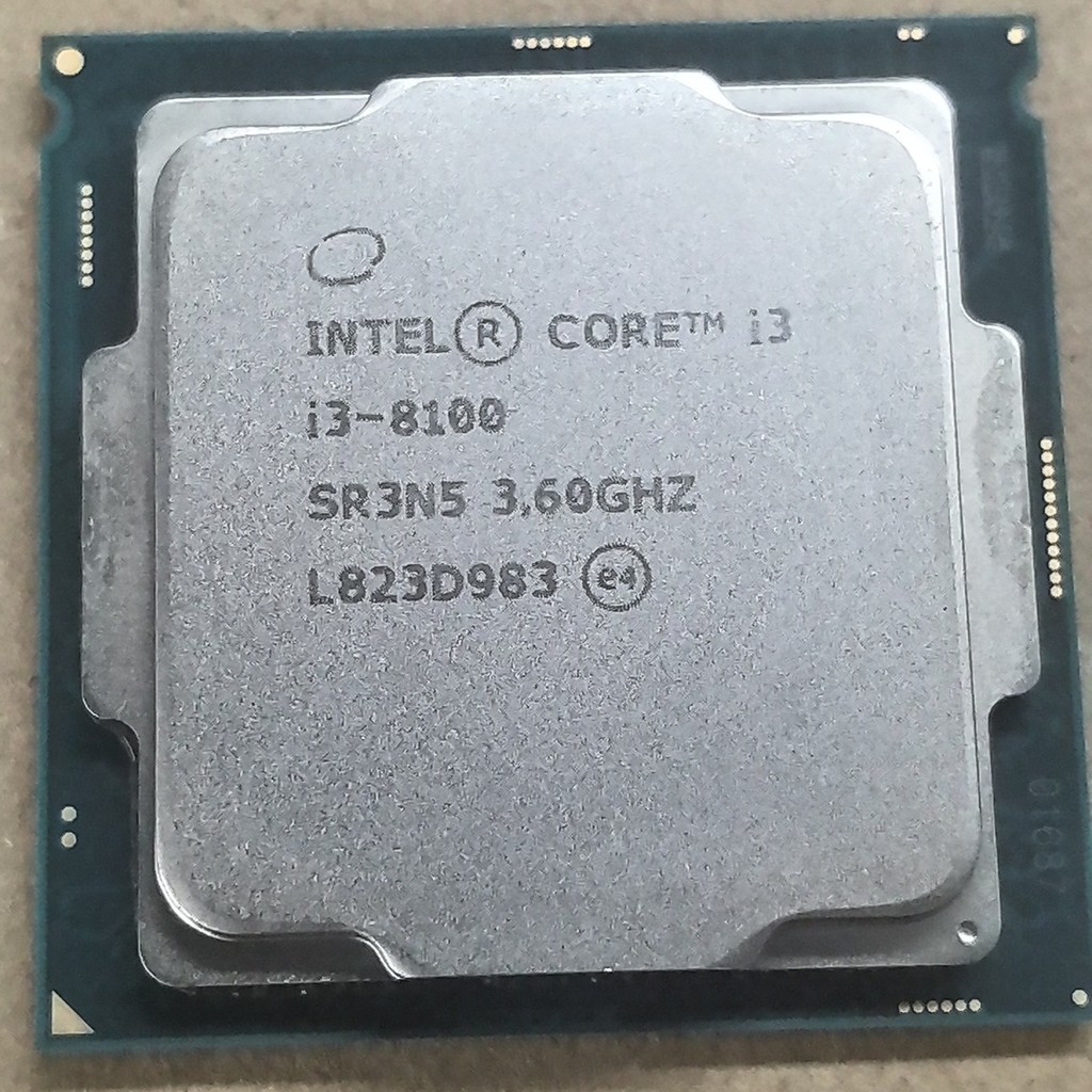 [熱銷]CPU i3-8100 臺式機 CPU 1151針腳 正式版 拆機 送硅脂 | 蝦皮購物