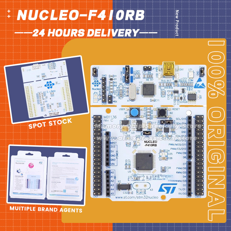 1個/很多! Nucleo-F410RB STM32F410RBT6 微控制器 MCU Nucleo-64 開發板全新原 | 蝦皮購物
