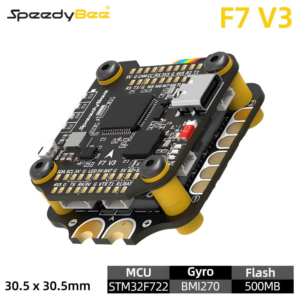 SpeedyBee F7 V3 50A Stack F722 飛控 BL32 50A 4in1 ESC3~6S Lipo | 蝦皮購物