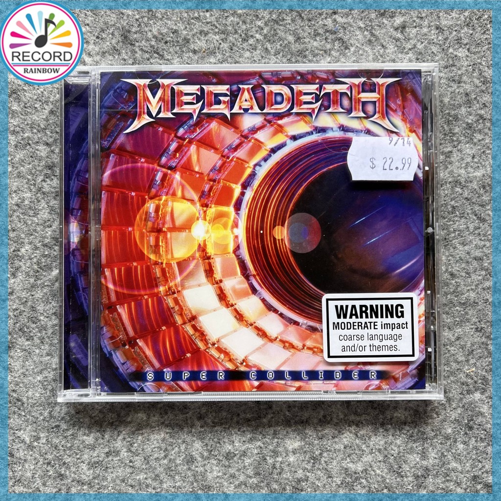 Megadeth Super Collider CD 專輯 [密封] 全新 1Z02670 | 蝦皮購物