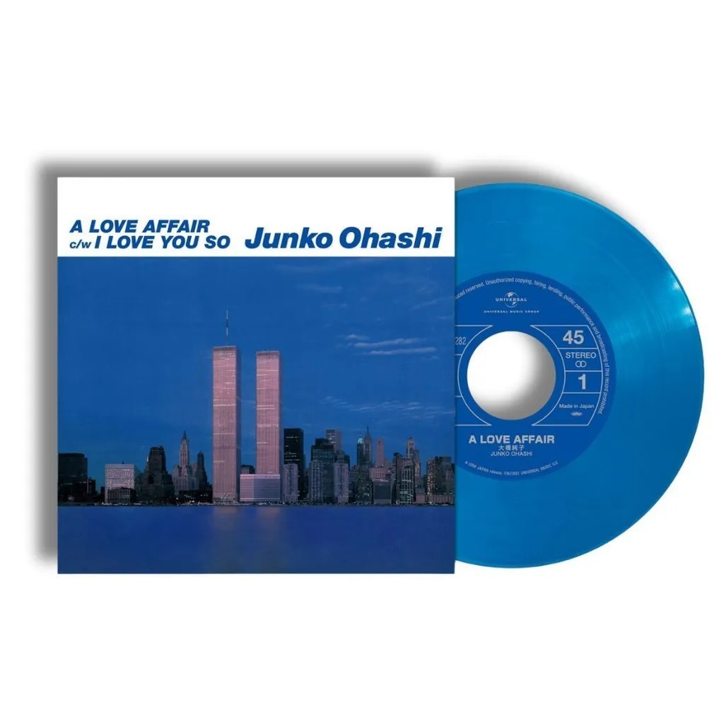 【全新限量透藍彩膠45轉7吋單曲】大橋純子 Junko - A Love Affair / I Love You So | 蝦皮購物