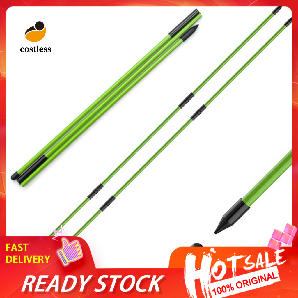 Golf Alignment Stick 三節折疊棒用 2 件可折疊校準桿提高您的高爾夫揮桿基本的 | 蝦皮購物