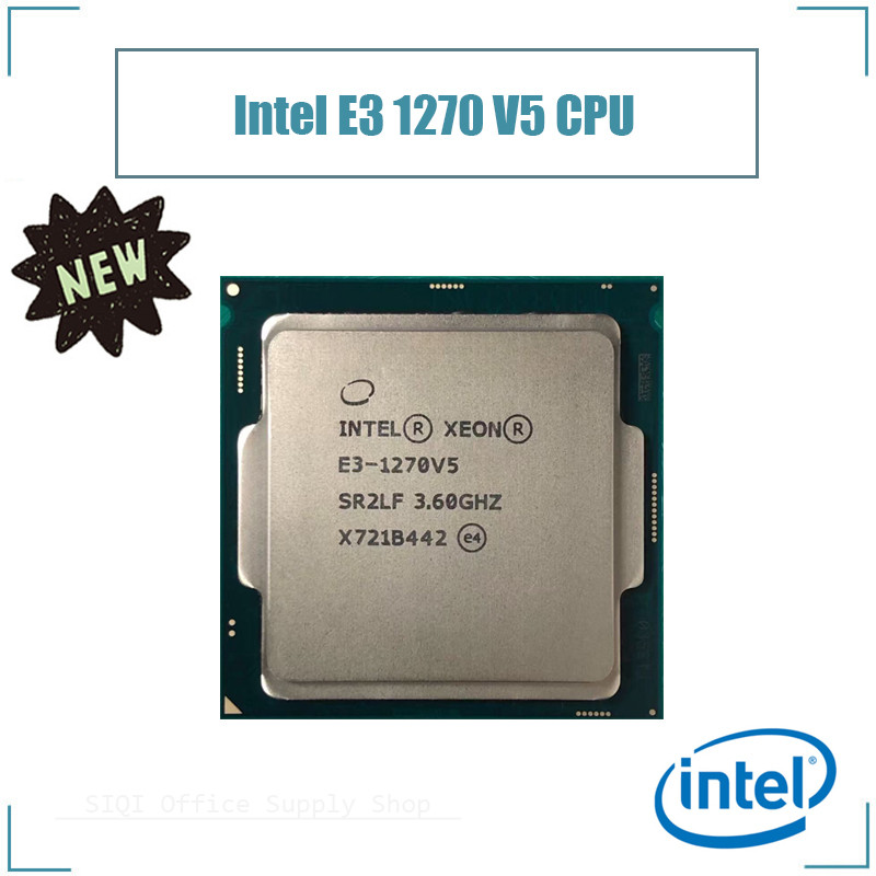英特爾 Intel Xeon E3 1270 V5 Cpu主板支持Cpu LGA1151 四核3.6GHz處理器 | 蝦皮購物