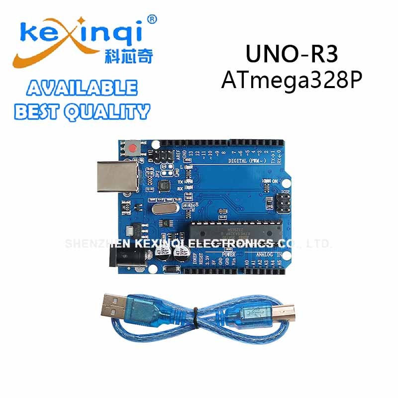 ATmega328P Arduino UNO R3 芯片微電腦模塊開發板帶 USB 數據線 | 蝦皮購物