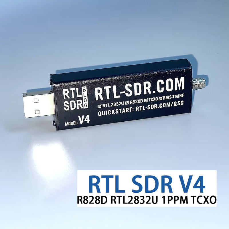 推薦*RTL-SDR Blog V4 R828D RTL2832U 1PPM軟件無線電接收機SDR推薦* | 蝦皮購物
