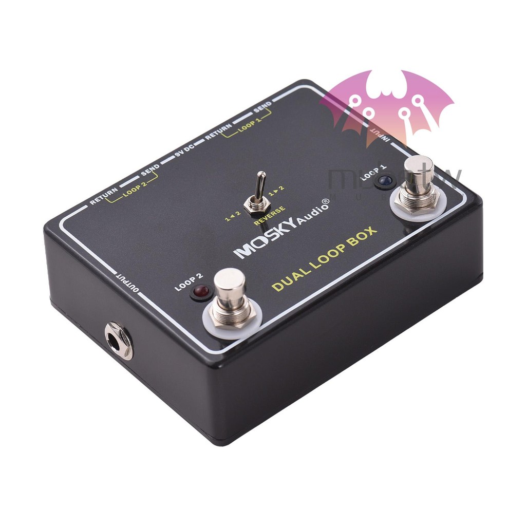 MOSKYAudio Loop Box Mxr Dual Looper Box And Switcher Pedal S | 蝦皮購物