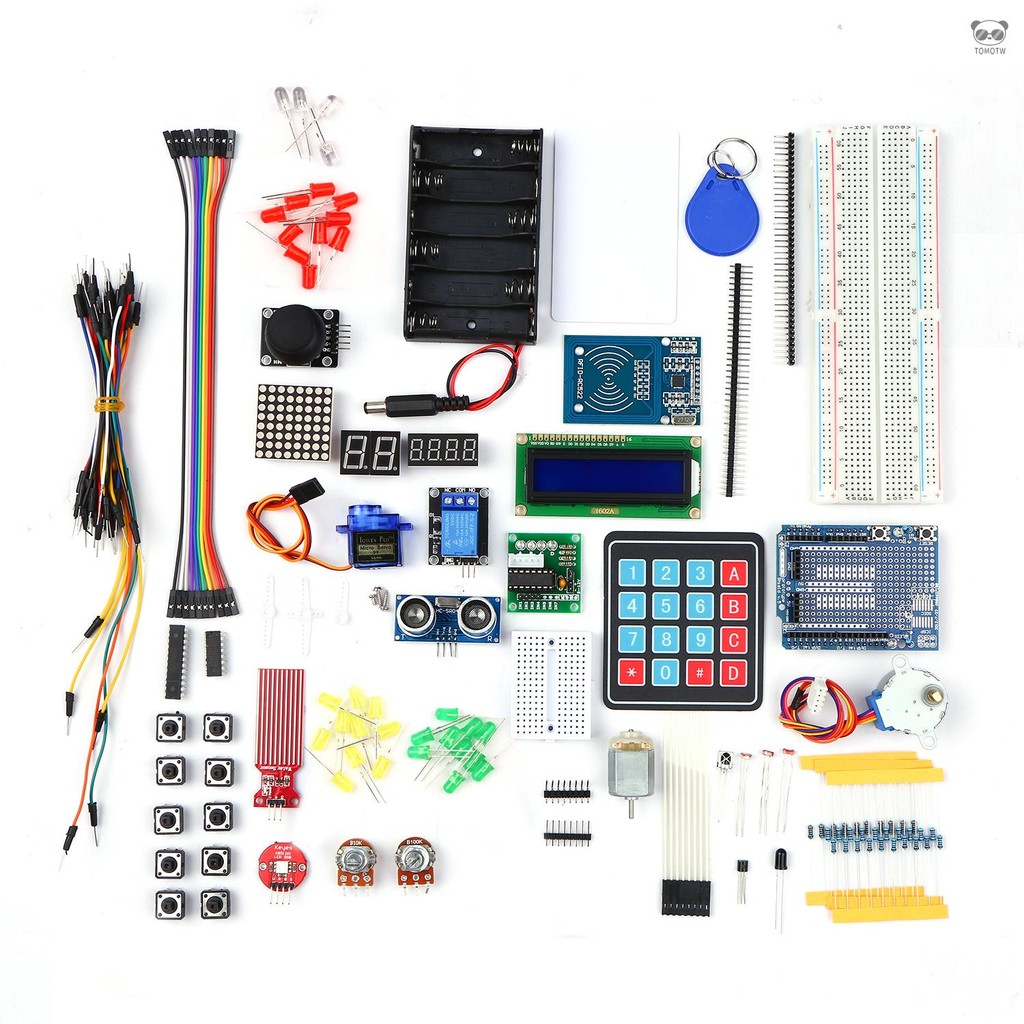 1602 物聯網學習套件 Arduino UNO R3初學者入門套件 DIY套件 塑盒裝 不含主板和USB線（E1303 | 蝦皮購物