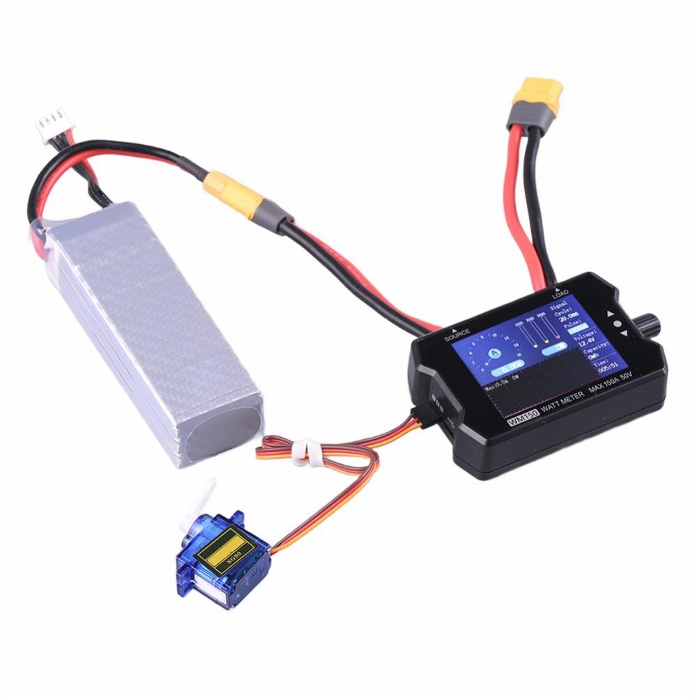 150A 50V WM150 LCD 功率計,用於測試電池和 ESC 的電壓電流 | 蝦皮購物