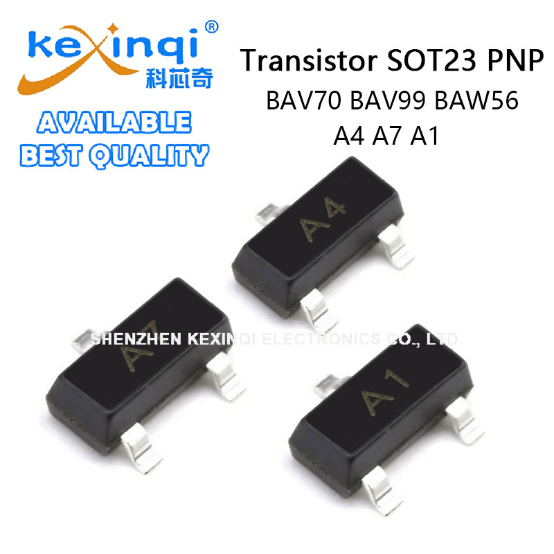 (20-100pcs) BAV70 BAV99 BAW56 A4 A7 A1 SOT23 PNP功率晶體管貼片三極管 | 蝦皮購物