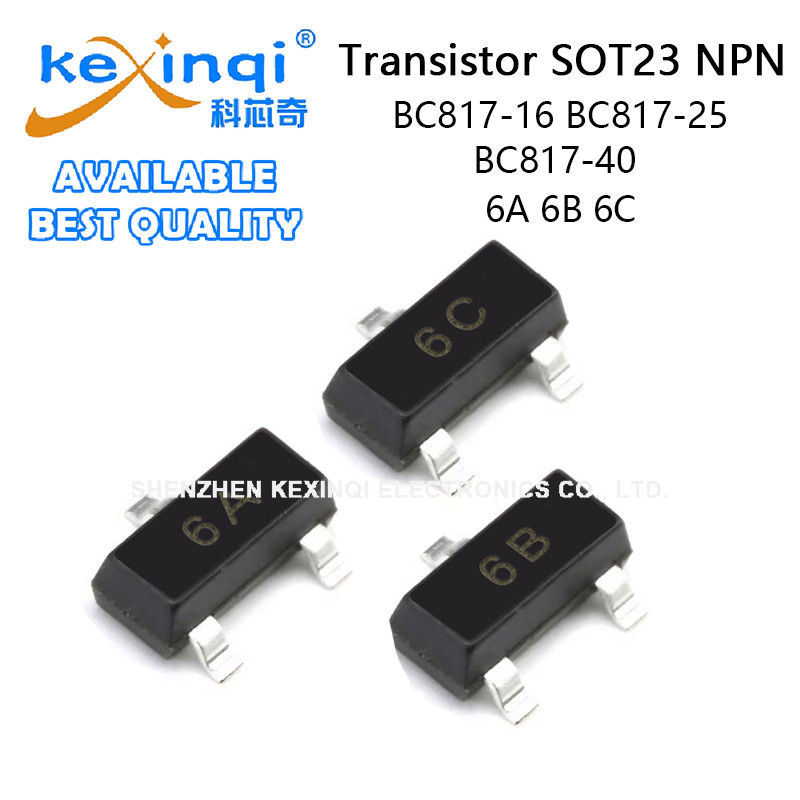 (20PCS) BC817-16 BC817-25 BC817-40 6A 6B 6C SOT23 NPN功率晶體管貼片 | 蝦皮購物