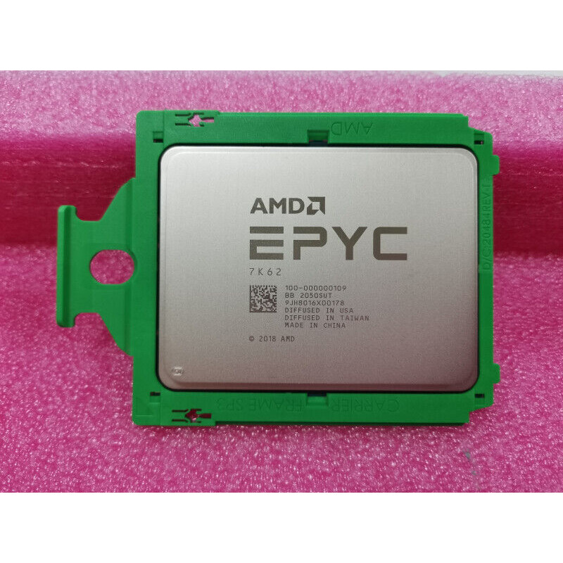 新 AMD EPYC 7K62 100-000000109 解鎖 CPU 處理器 48 核 96 線程 2.6GHz 高 | 蝦皮購物