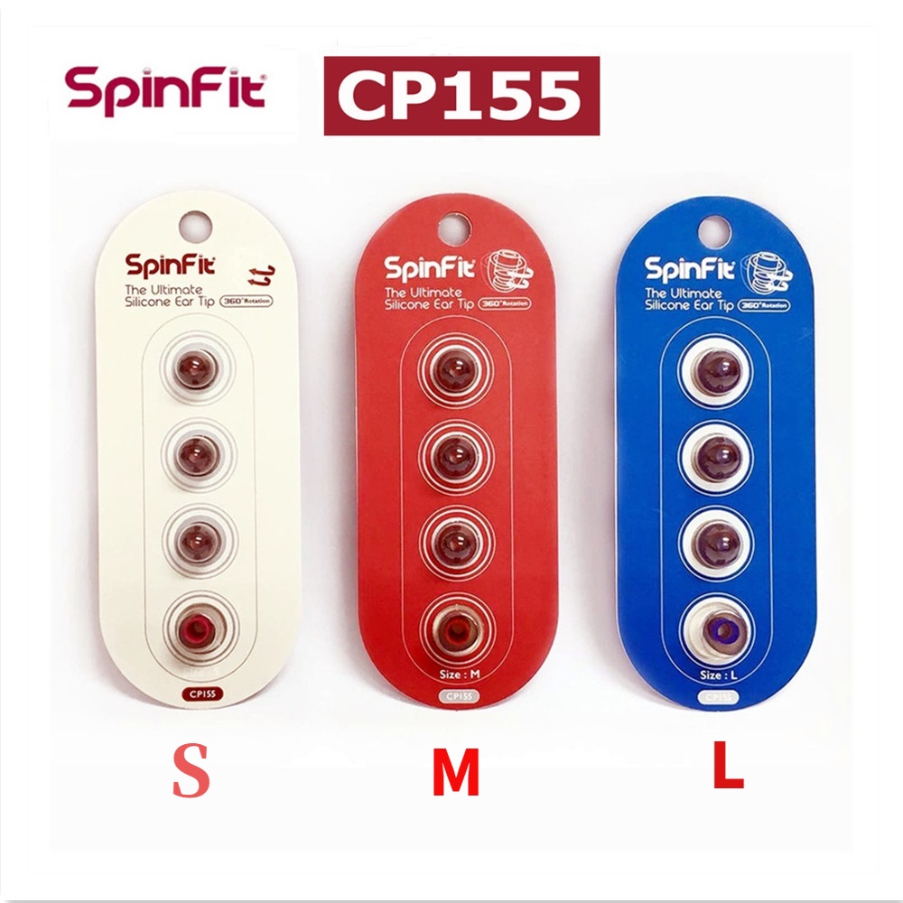 Spinfit CP155 矽橡膠耳塞 5.5MM(1 對) | 蝦皮購物