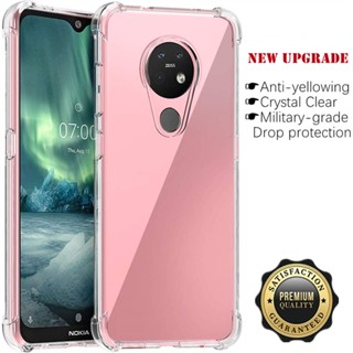 NOKIA 【水晶透明】適用於諾基亞 6.2 TA-1200 1198 1201 1187 軟橡膠凝膠果凍盒透明軍用級全 | 蝦皮購物