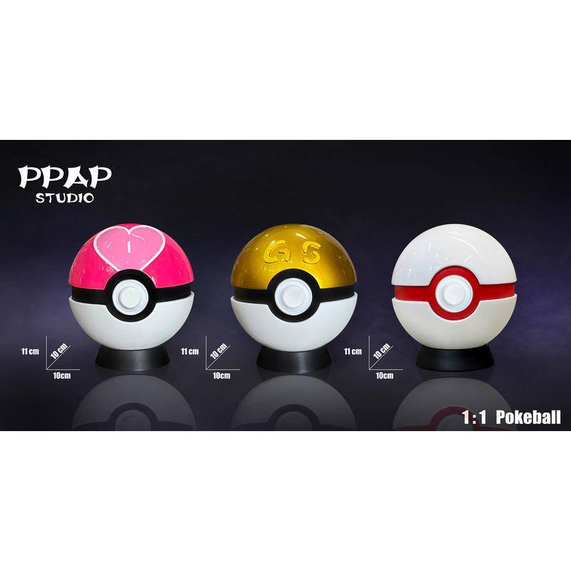 【心動GK】PPAP精靈球1:1 GS球，甜蜜球，紀念球 寶可夢 限定GK 模型 | 蝦皮購物