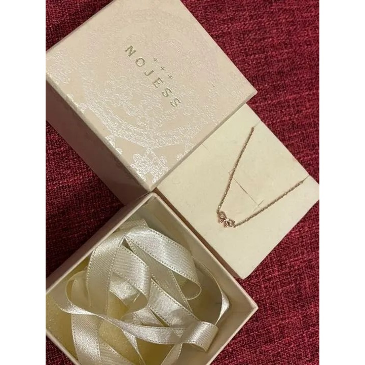 NOJESS 手環 手鍊 鑽石 10k 緞帶 mercari 日本直送 二手 | 蝦皮購物