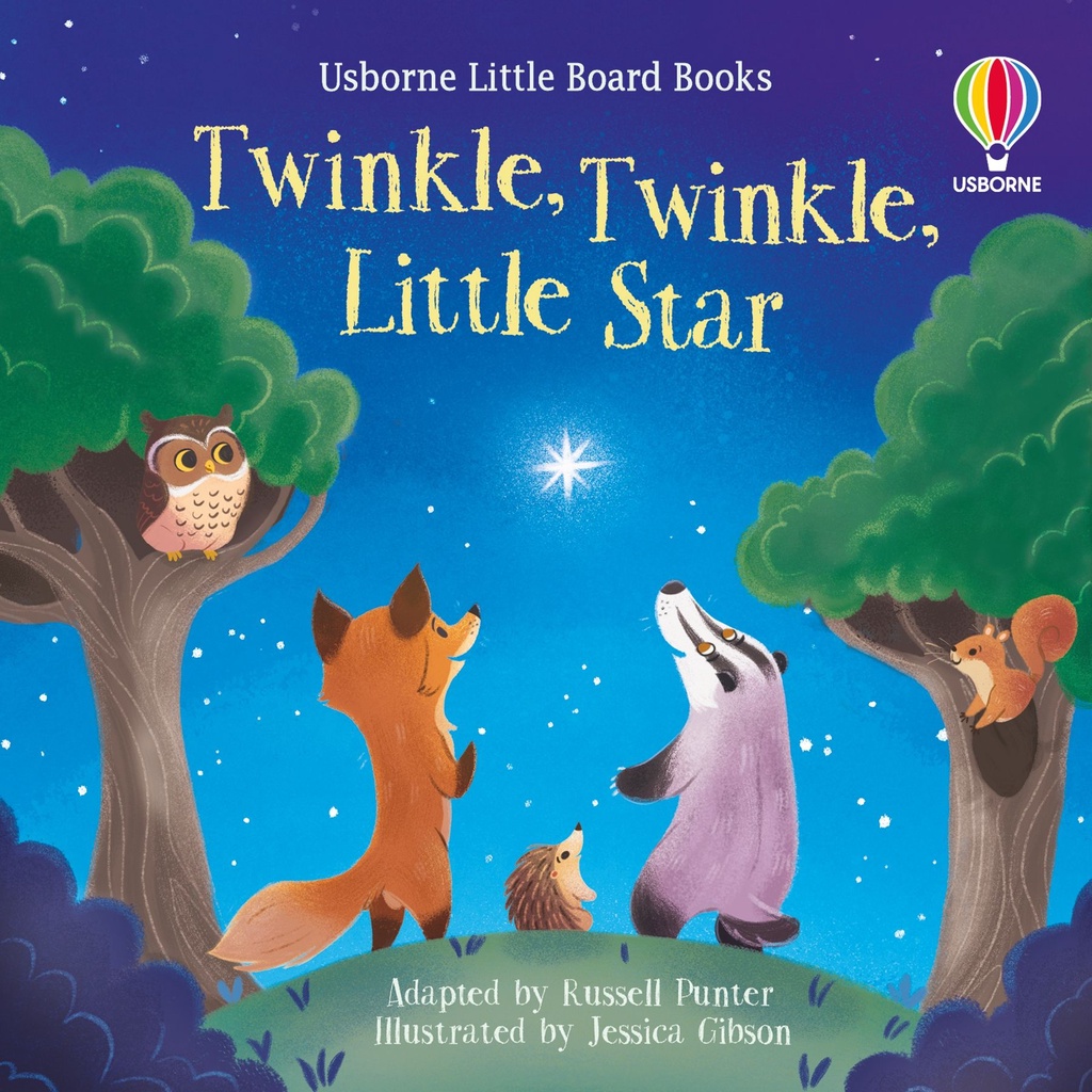 Little Board Book: Twinkle, twinkle little star(硬頁書)/Russell Punter【禮筑 ...