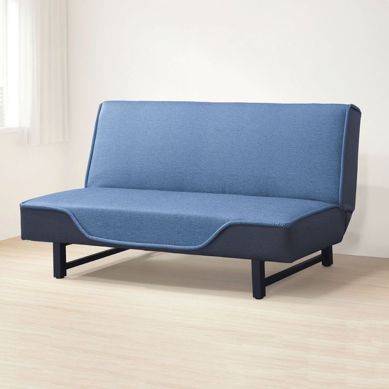 【DC733-3】藍黑雙色牛仔沙發床 (東部及桃園以南請另詢運費) | 蝦皮購物