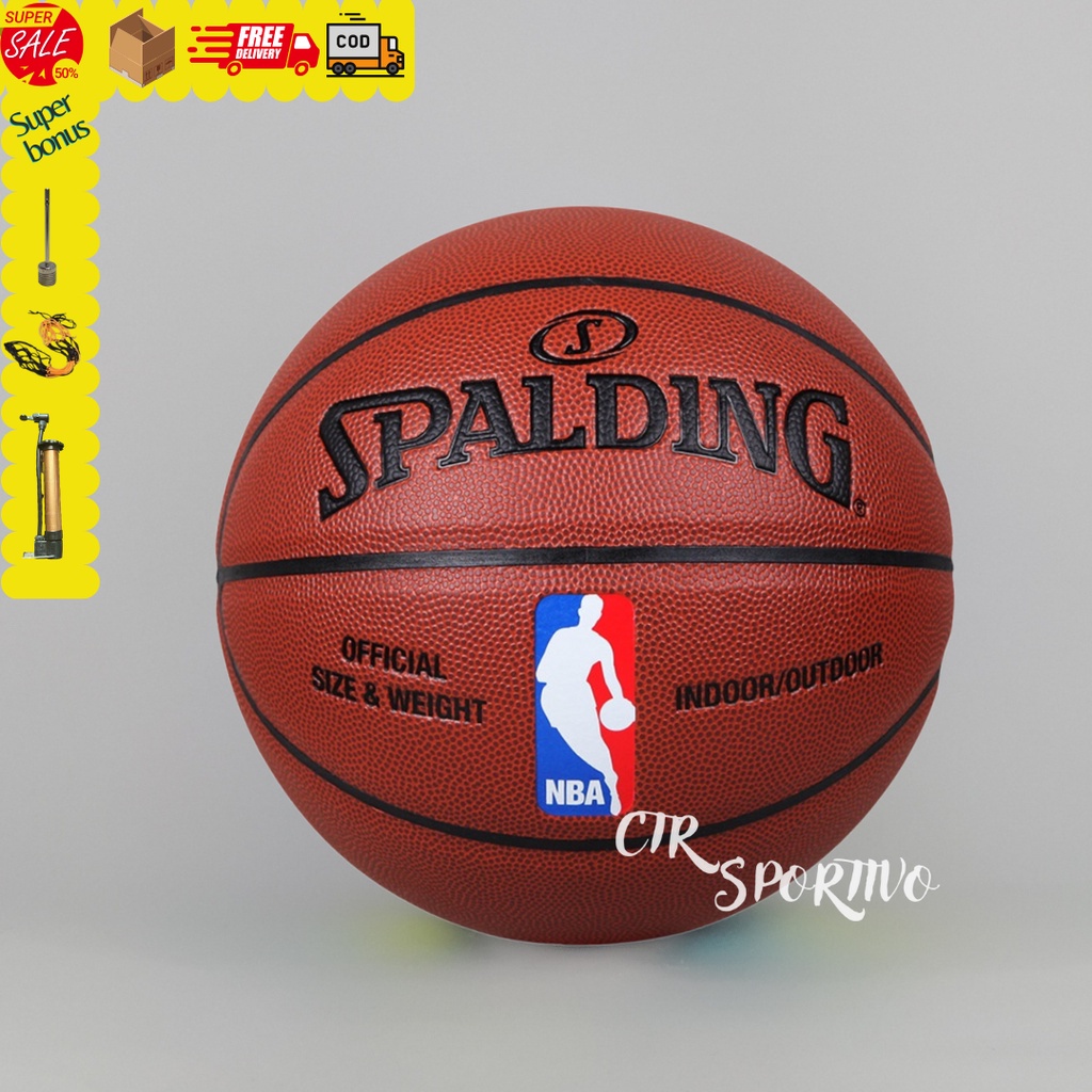 SPALDING Adam 銀色 7 號進口籃球球斯伯丁 | 蝦皮購物