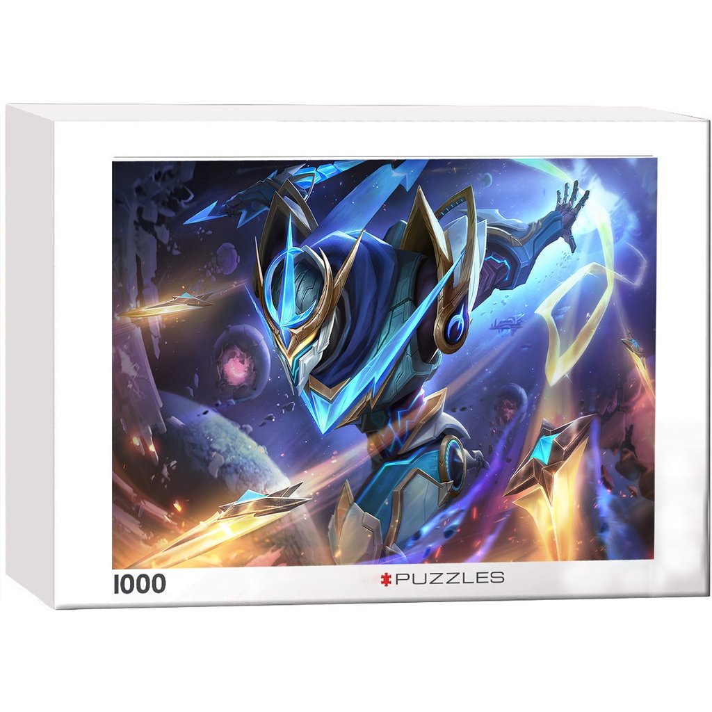 Gusion Cosmic Gleam Skin Mobile Legends Bang MLBB 拼圖紙木製 1000 | 蝦皮購物