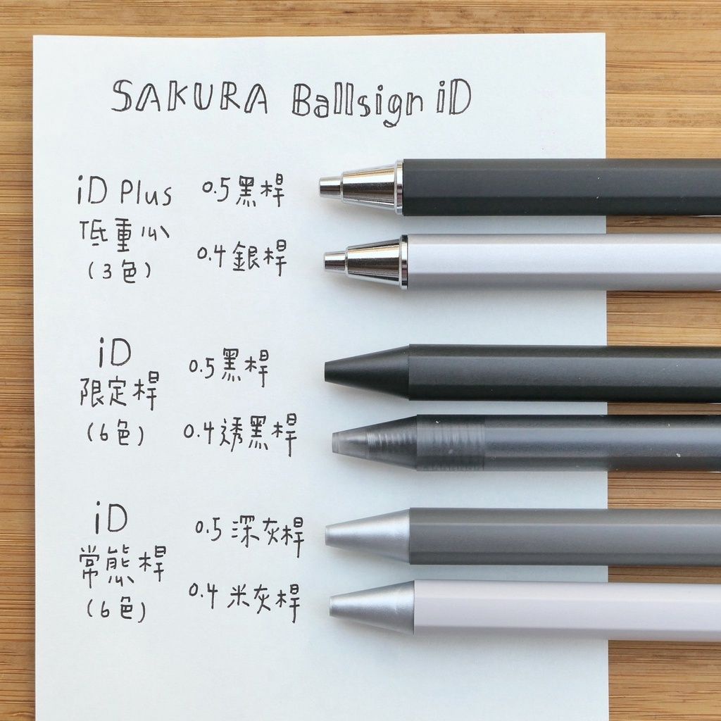 櫻花 sakura | Ballsign iD / iD Plus 中性鋼珠筆 | 蝦皮購物