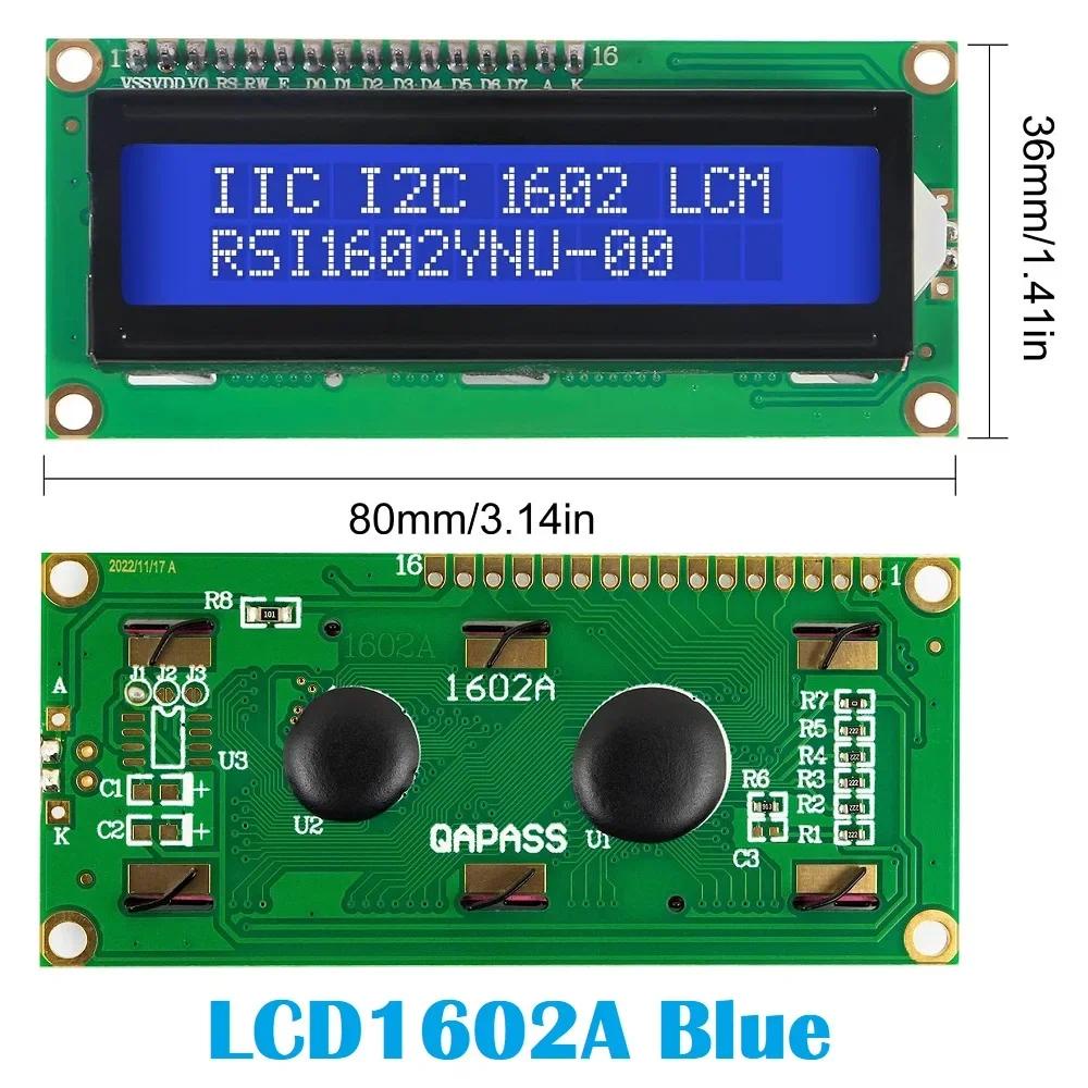 Lcd 模塊 LCD1602A 2004A 12864B 0802 16x2 20x4 字符 LCD 顯示器 PCF85 | 蝦皮購物