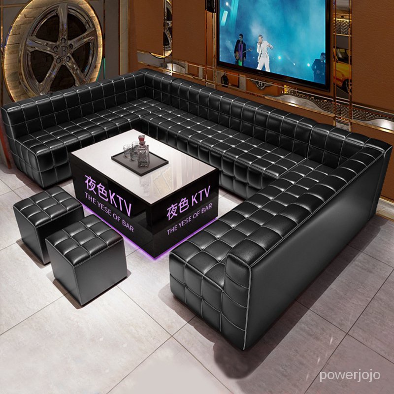 【客製】招待所定製KTV沙發茶幾酒吧卡座包廂酒館咖啡廳音樂餐吧清吧轉角U型桌椅 | 蝦皮購物