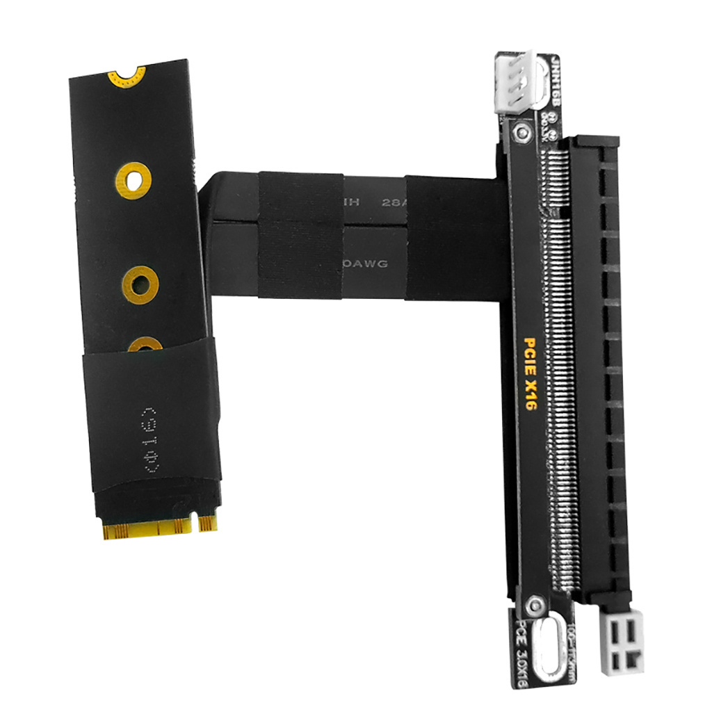 Jmt M.2 M Key 轉 PCIe X16 NVME 兼容 PCI-E 16x 延長適配器電纜 M2 接口,用於外 | 蝦皮購物