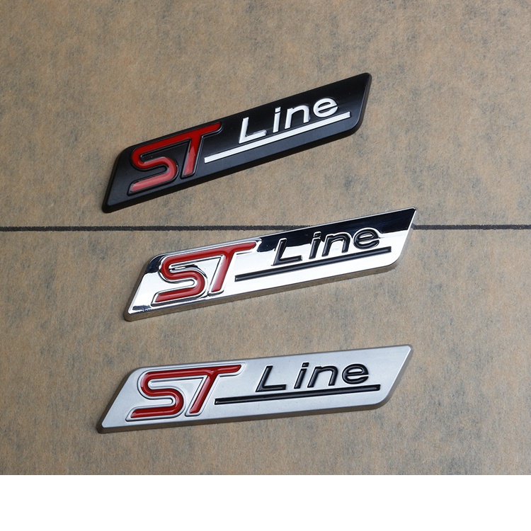 St Line 車門側貼 FORD Escape Edge Focus 金屬 3D STLine 字母徽章後標誌 Fen | 蝦皮購物