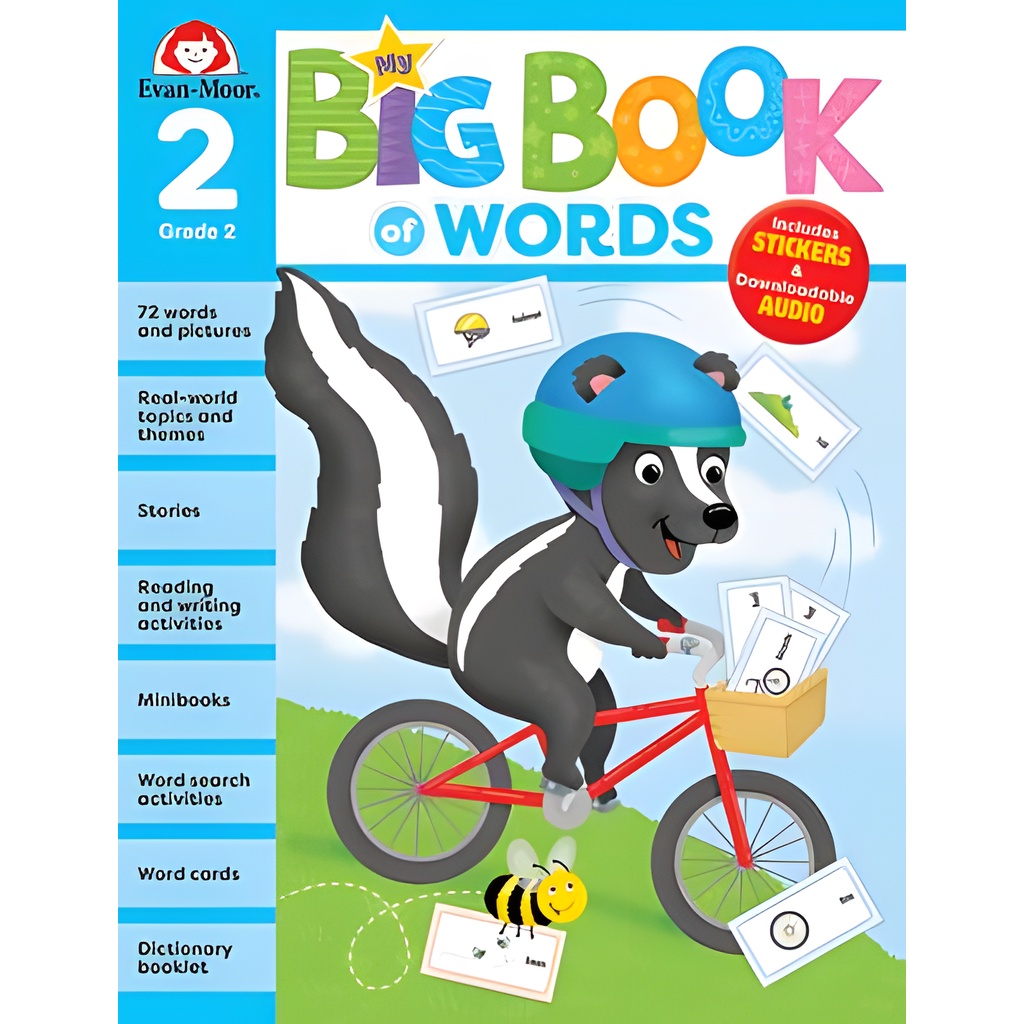 My Big Book of Words, Grade 2 Workbook (附音檔下載連結)/Evan-Moor Corporation ...