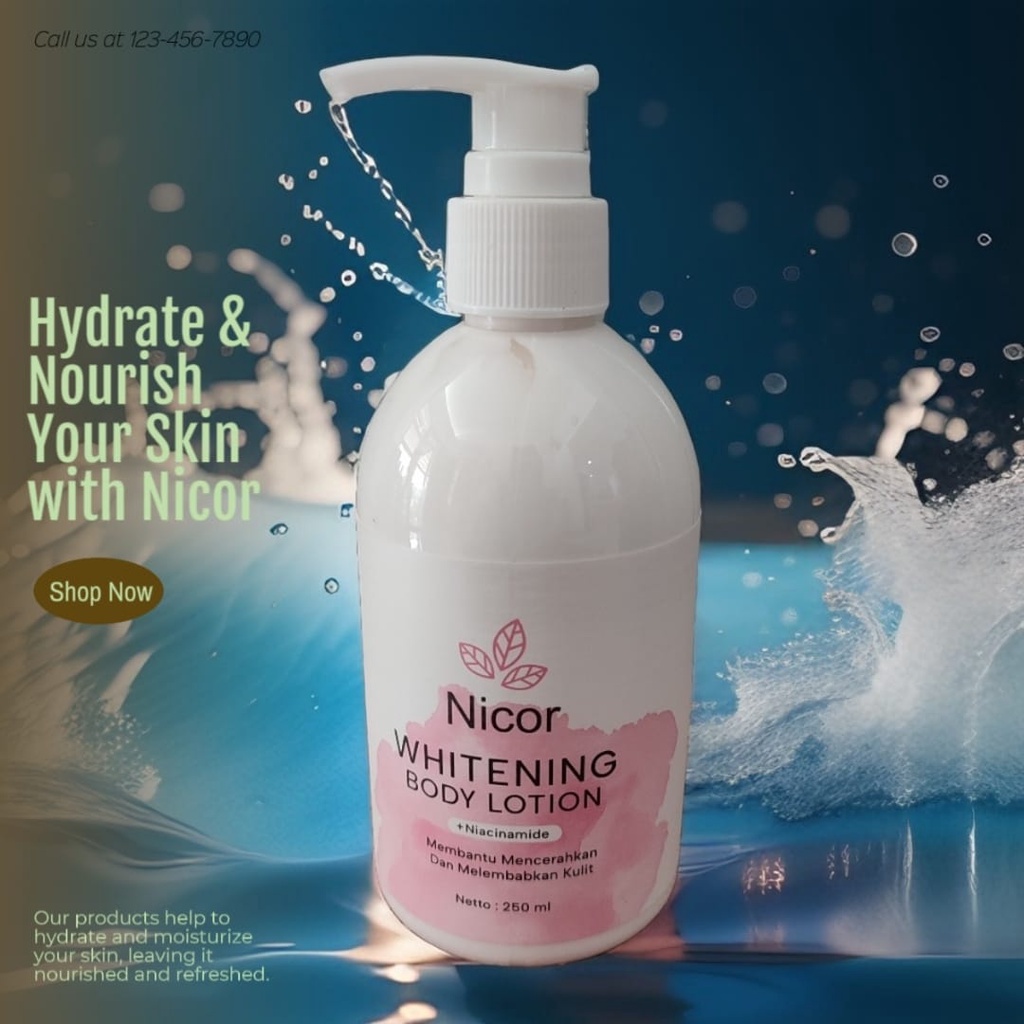 Nicor Extra White With Niacinamide 5x Brightening Power 300g | 蝦皮購物