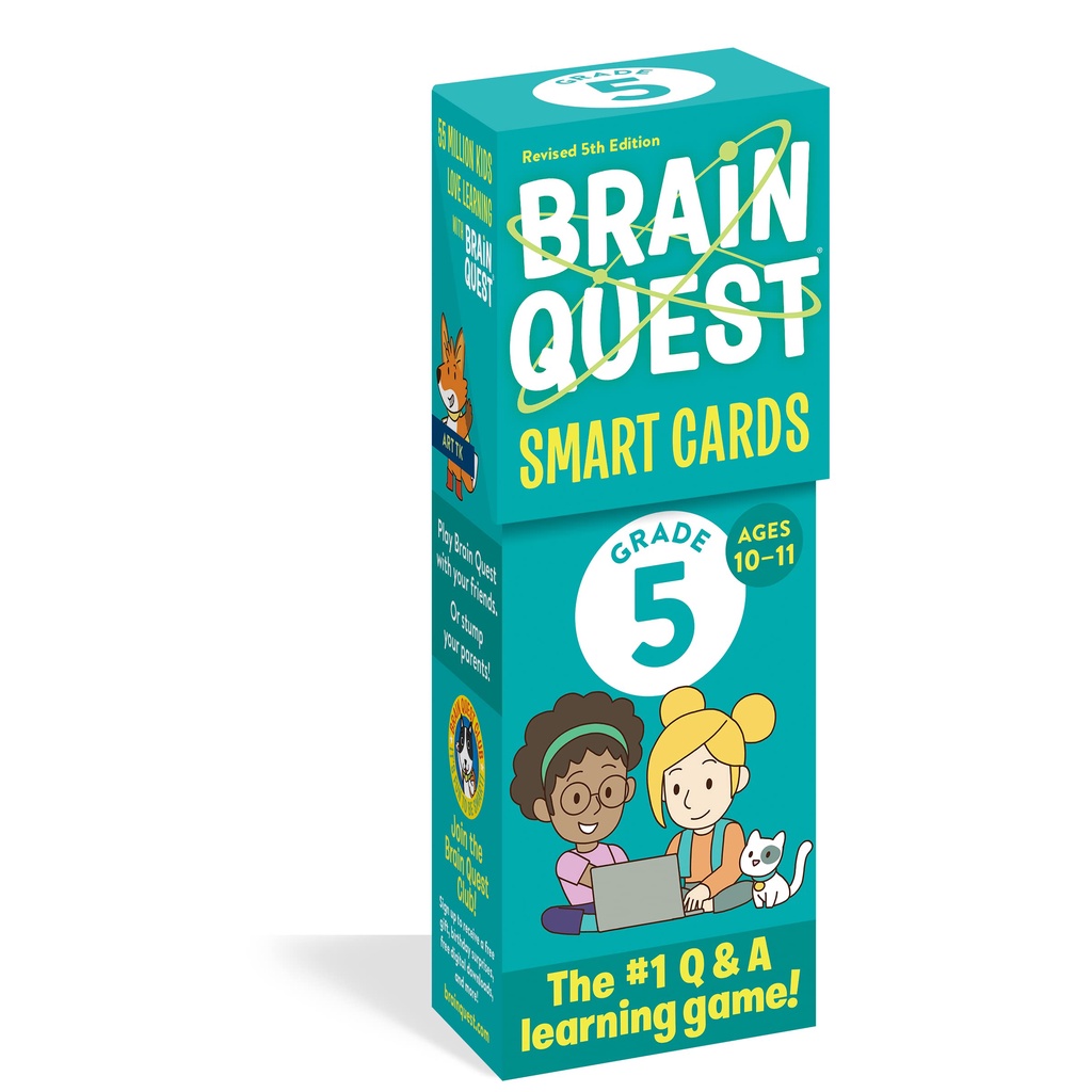 Brain Quest 5th Grade Smart Cards Revised 5th Edition/Workman ...