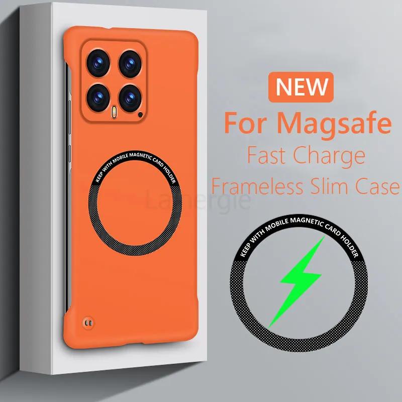 XIAOMI 適用於小米 POCO X6 Pro X6 X 6 5G 無線充電硬後蓋的 Magsafe 超薄保護殼無框磁 | 蝦皮購物