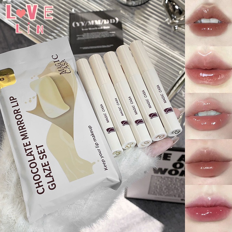 【Lovelin】MAGIC Casa 白巧克力鏡面唇釉 | 蝦皮購物