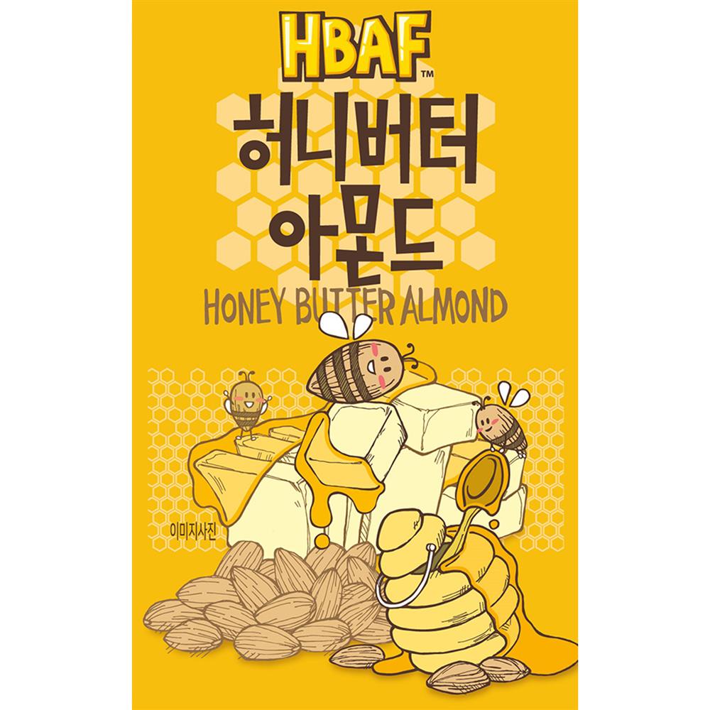 HBAF 杏仁果（蜂蜜奶油味）30gx12入團購組 | 蝦皮購物