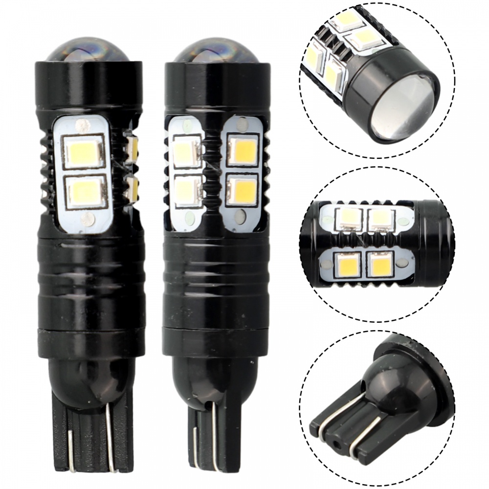 2pcs 50W T10 T15 LED 燈泡明亮高效的汽車備用照明解決方案 | 蝦皮購物