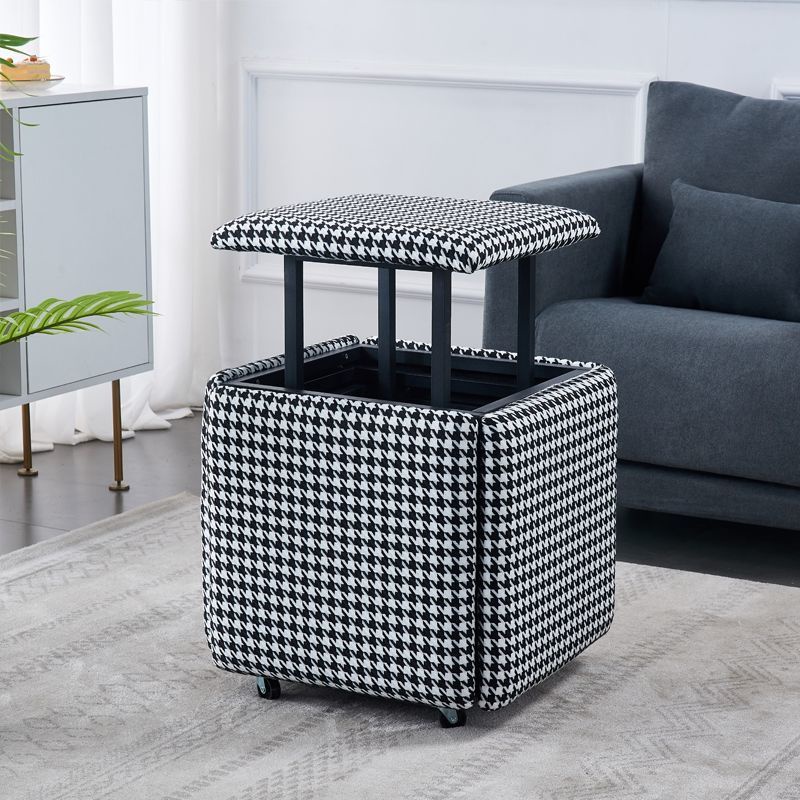 【多合一椅子】多功能板凳 多功能組合收納凳五合一魔方凳家用客廳網紅小凳子拼裝千鳥格凳子 凳子 椅子 小椅子 YPH | 蝦皮購物