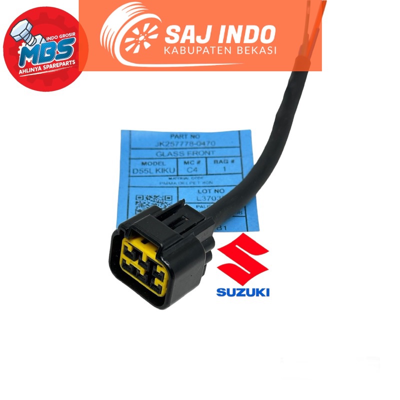 Saj SUZUKI SHOGUN SPIN SMASH SKYWAF SATRIA CDI 電纜插座 | 蝦皮購物