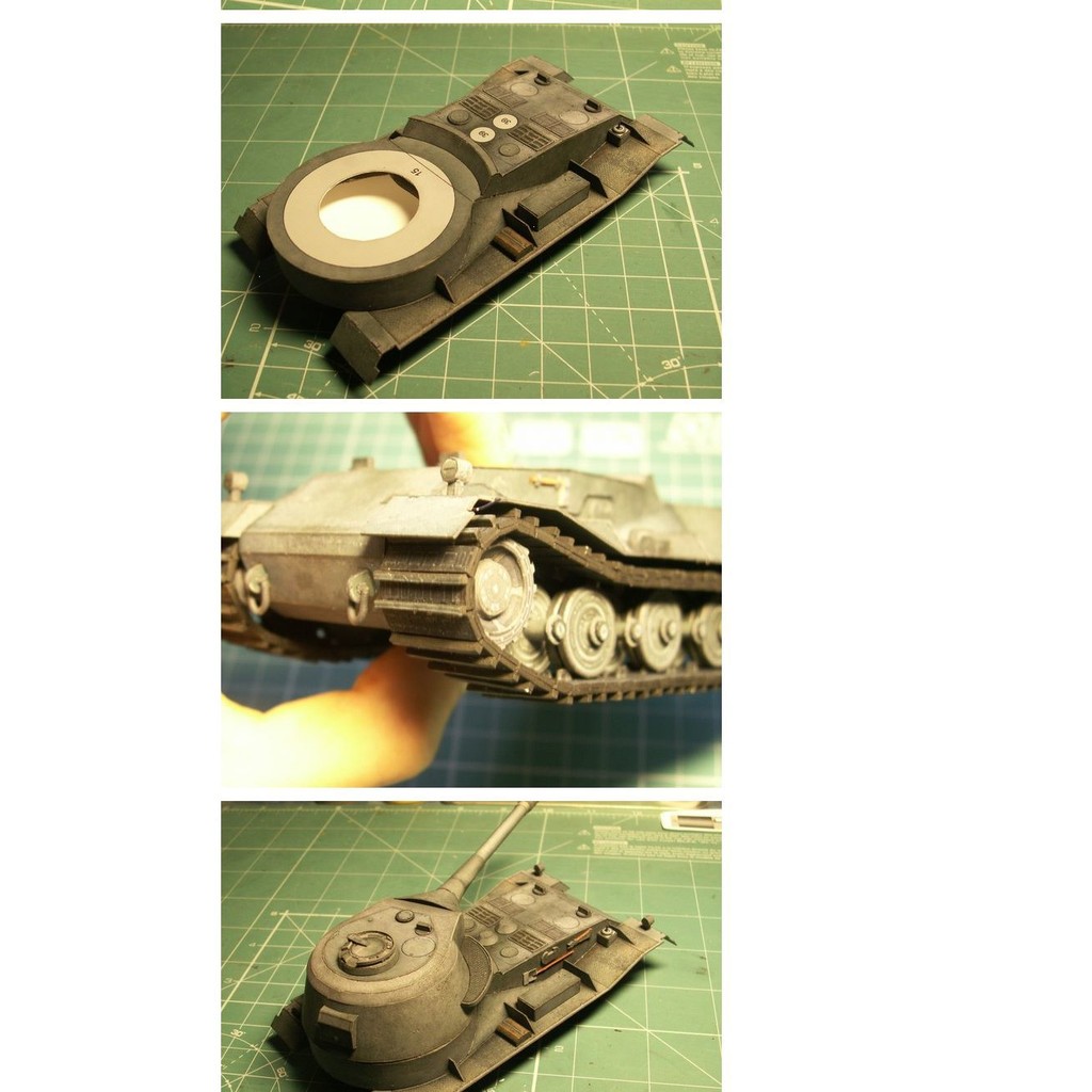坦克模型 戰爭模型 主戰坦克車 二戰德國VK7201坦剋殲擊車紙模型 (坦剋世界專題) D係重坦 | 蝦皮購物