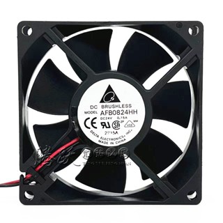 【專註】原裝台達 AFB0824HH DC24V 0.15A 8025 變頻器 8厘米靜音散熱風扇 | 蝦皮購物