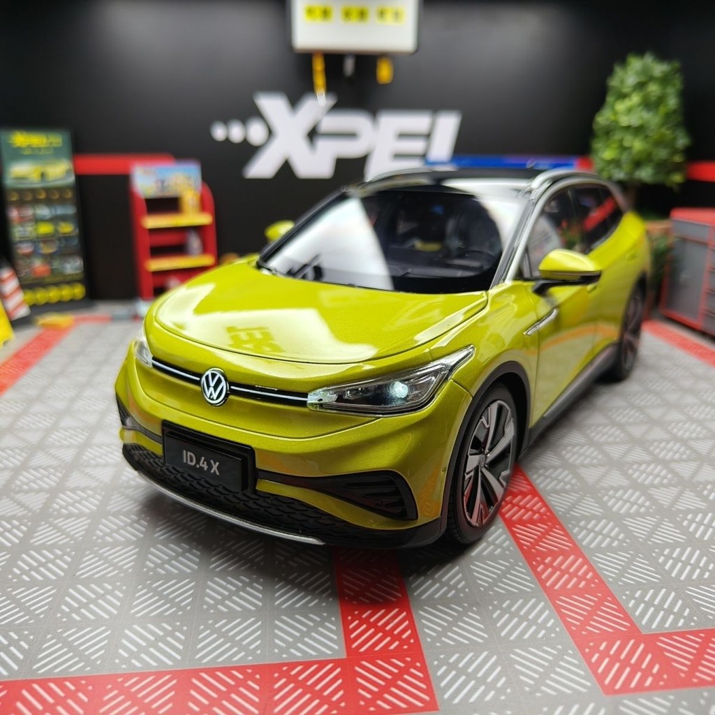 上汽大眾ID4X原廠車模1:18合金全開門 原廠燈光 收藏擺放模型禮品 | 蝦皮購物