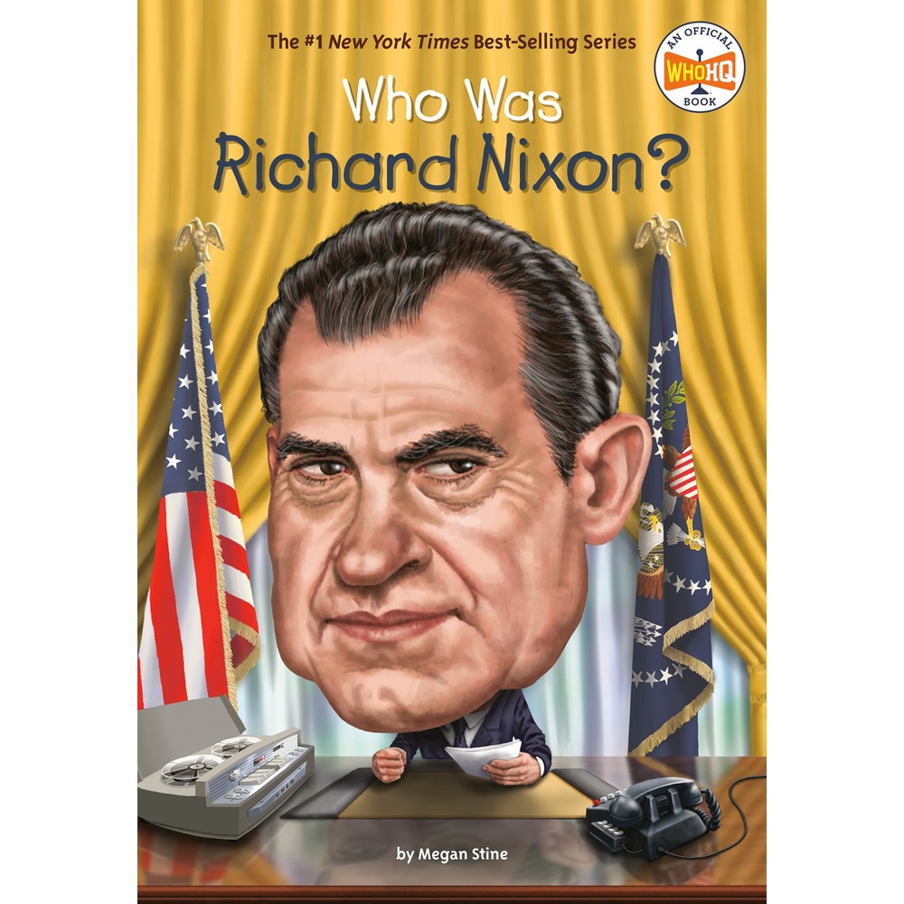 Who Was Richard Nixon?/Megan Stine Who Was? 【禮筑外文書店】 | 蝦皮購物