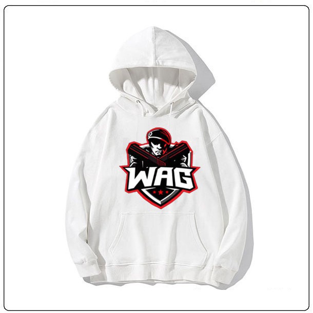 連帽衫 Free Fire Team Wag Peo 黑白 - 出廠價的好產品 | 蝦皮購物
