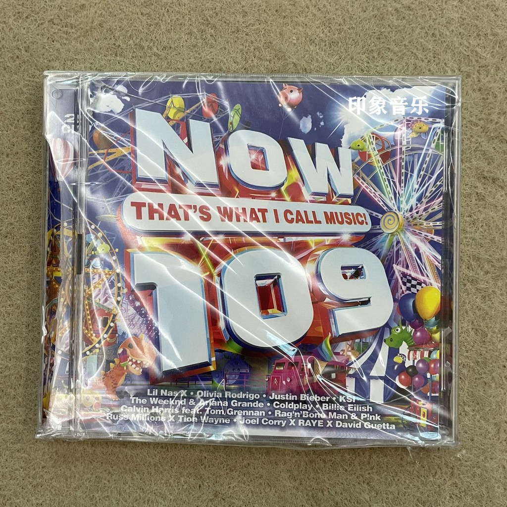 全新未拆封 NOW 109 2CD 歐美流行歌曲排行榜單 公告榜打榜單曲合集 JCP1 | 蝦皮購物