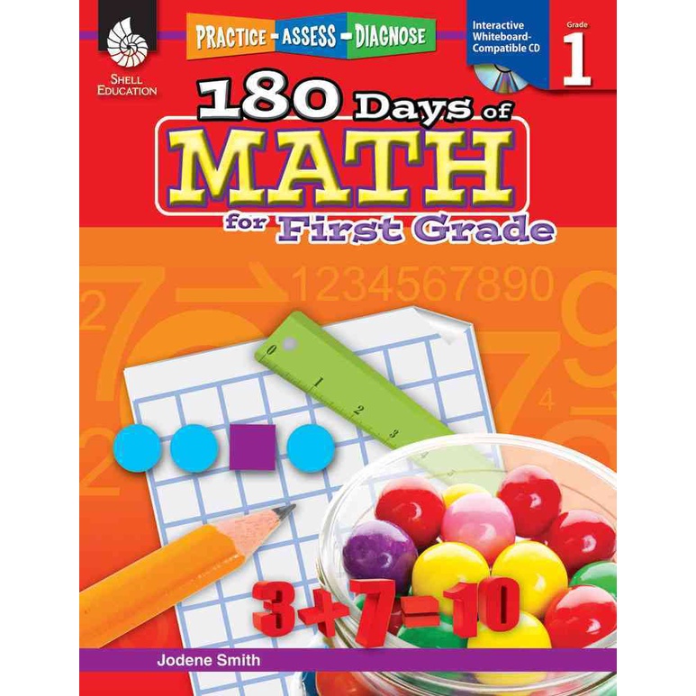 180 Days of Math for First Grade/Jodene Smith 180 Days of Practice Math ...