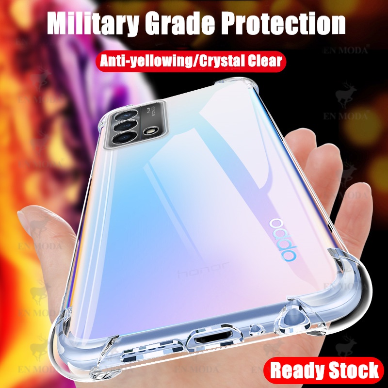 適用於 OPPO F19 F19s CPH2219 CPH2223 超薄水晶透明軟矽膠果凍殼帶四個加固邊角透明保護套 | 蝦皮購物