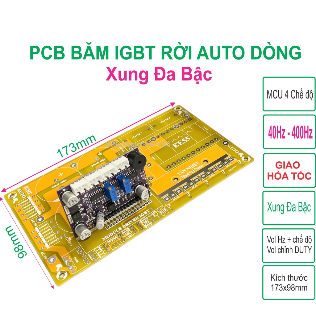 Pcb 4 IGBT 自動分離哈希電路電流 + 4 模式 IGBT 驅動模塊 - Quynh DIEN 電子元件 | 蝦皮購物