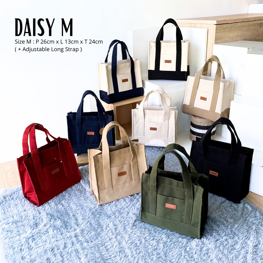 ROUJEE BAG DAISY 多功能帆布包 PURWOKERTO | 蝦皮購物