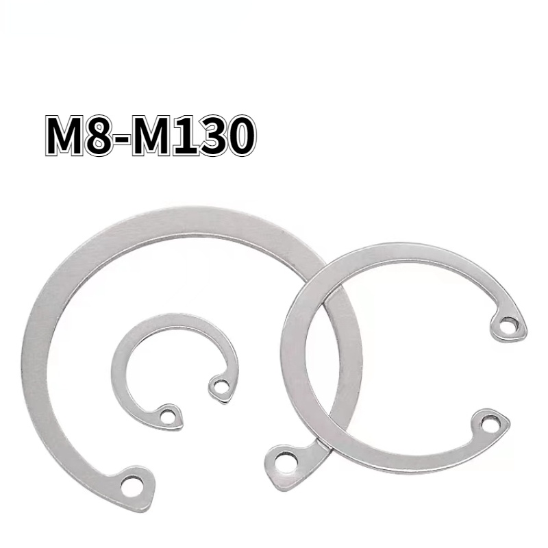 【HNK】304不鏽鋼孔用彈性擋圈GB893軸承孔用卡簧C型卡環內卡簧孔卡 M8-M130 | 蝦皮購物