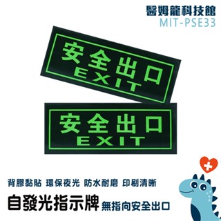 【醫姆龍】疏散標誌 提示牌 安全出口 MIT-PSE33 樓梯地板出口 疏散方向 無需電源 方向指引指標 消防檢查 | 蝦皮購物