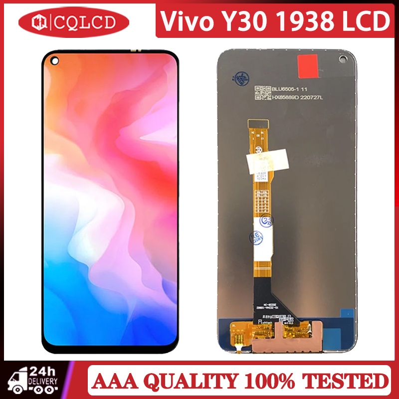 適用於 Vivo Y30 LCD Y30 1938 LCD 顯示屏觸摸屏數字化儀組件 | 蝦皮購物